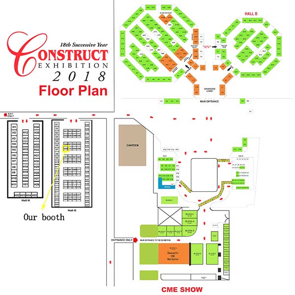 Construct Exhibition 2018 Sri lanka - LZZG Construct Exhibition 2018 Sri lanka - LZZG